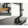 VIVO Single Monitor Sit-Stand Workstation Arm for 1 Computer Screen up ...