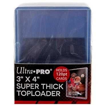 Ultra PRO Regular Toploader Trading Card Holders, 25 Pack - Walmart.com