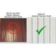 HR Metal Roof Snow Guards, Snow Stops 80ft Kit Mid-Mich Galvalume ...