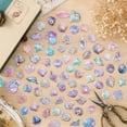 50pcs Shell Shaped Waterproof Vinyl Stickers for Scrapbooking Laptop ...