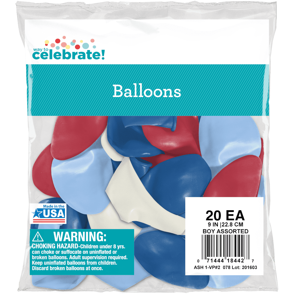 Balloons Walmart Red