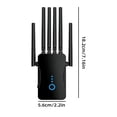 Ourlife 2026 Dual Band WiFi Range Extender with 6 External Antennas ...