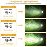 Solarek 4 Pack 32 LEDs On/Off Solar Garden Lamp Spot Light Outdoor Lawn ...