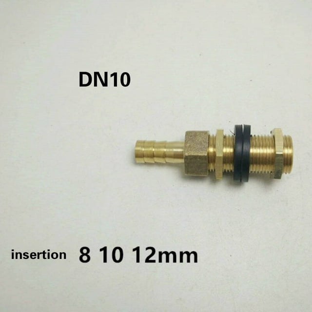 DN8 DN10 bronze Water tank connector plug hose drain connector with ...