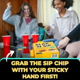 Slap ’N Sip Adult Sticky Hand Party Game for Ages 21 and up, from ...