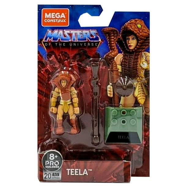 Mega Construx Heroes Stinkor He-man Teela Evil-Lyn Heroes Fisto Faker ...