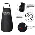 Baker Baking Apron - 2 front pocket kitchen unisex long fit with back ties - Walmart.com