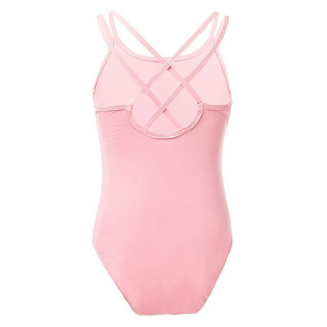 renvena Kids Girls Spaghetti Strap Ballet Dance Leotard Sleeveless ...