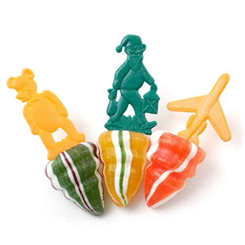 German Retro fruit round lollipop gyro Kreisellolly, 1 x 3pcs Bag ...