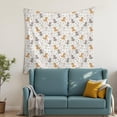 50x50 Inch Square Wall Tapestry for Indoor & Outdoor, Living Room ...