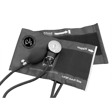 NOVAMEDIC Professional Black Adult Size Blood Pressure Machine, 8.7”-16 ...