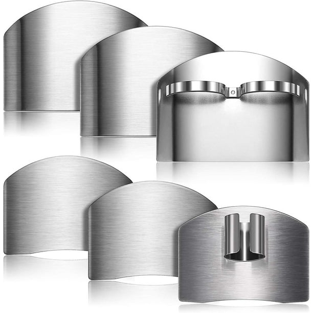 6 Pieces Finger Guards For Cutting, Stainless Steel Knife Cutting ...