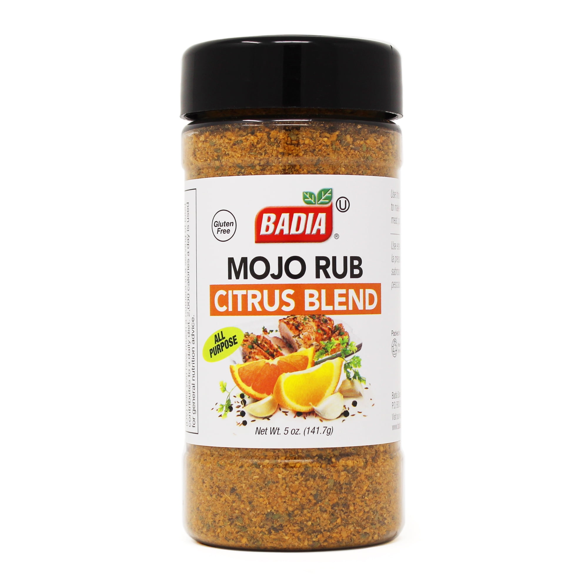 Badia Mojo Rub Citrus Blend, All-Purpose Seasoning, 5 Oz - Walmart.com
