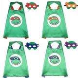 "NINJA COSPLAY Teenage Mutant Ninja Turtle Costume, 4 Sets Capes and ...