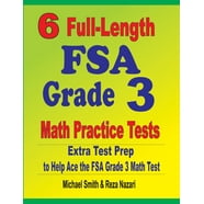 FSA Grade 3 ELA Practice Book: 3rd Grade FSA Test Prep Florida ...