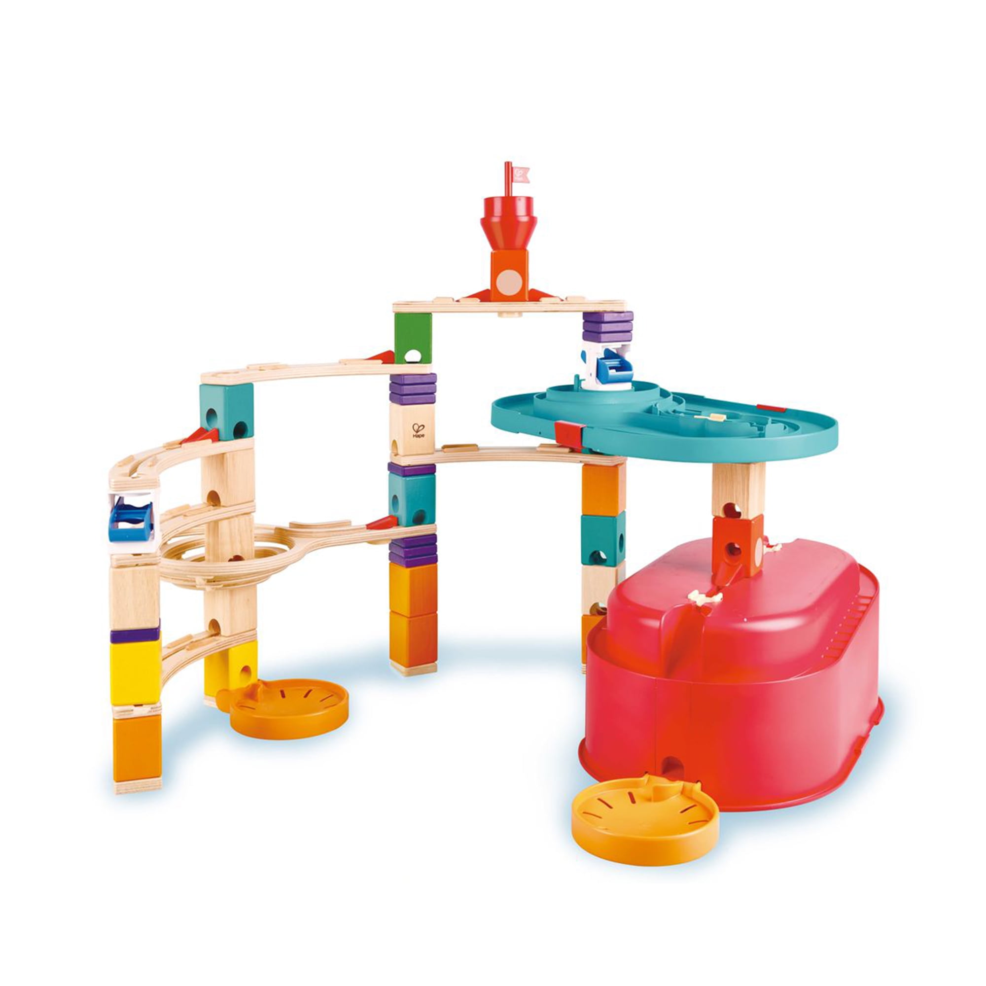 Click here for Hape 90 Piece Quadrilla Stack Track Bucket Box Set... prices