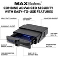 Drawer Safe with Super Biometric Finger Vein Recognition Lock for Two ...
