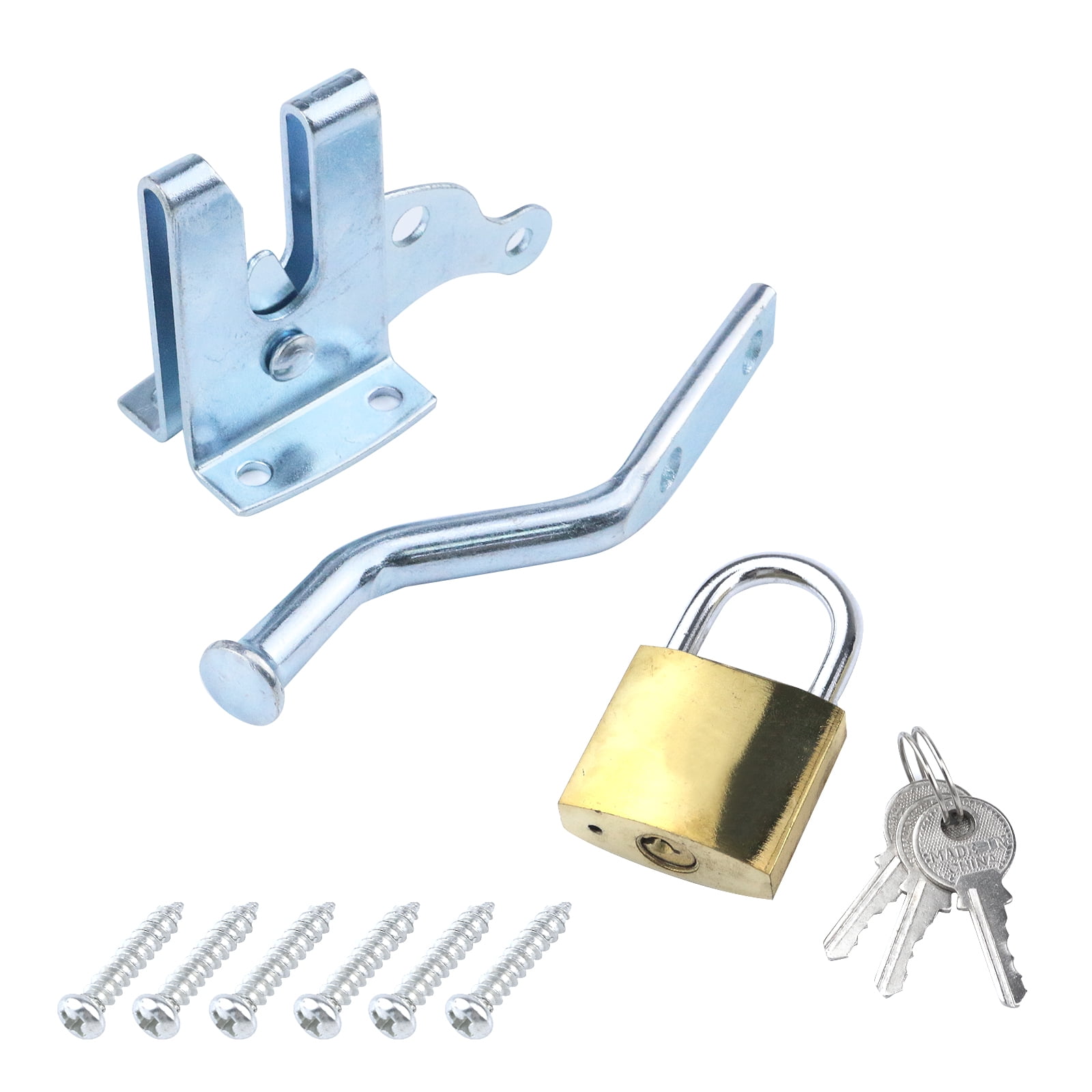 LC LICTOP Fence Self Locking Gate Latch Yard Heavy Duty Door Hardware ...