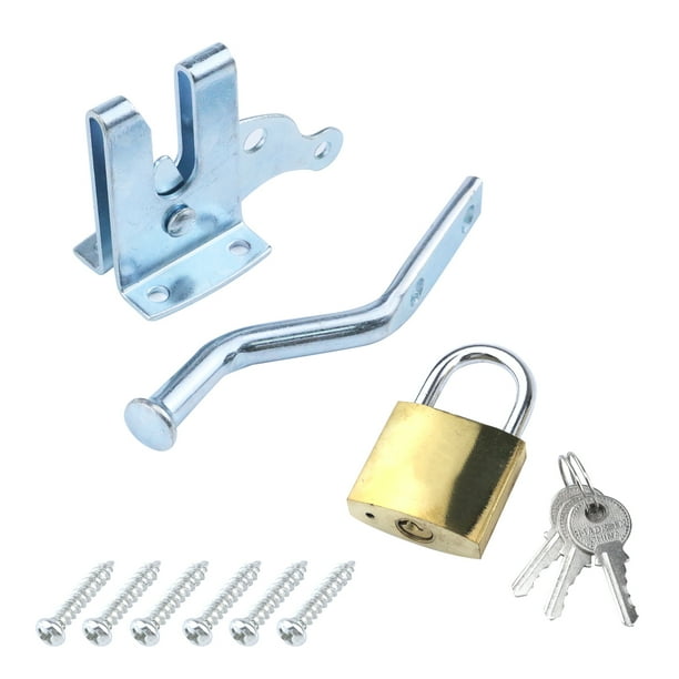 LC LICTOP Fence Self Locking Gate Latch Yard Heavy Duty Door Hardware ...