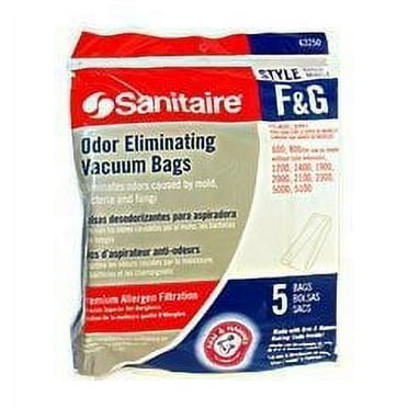 Sanitaire Red Upright Vacuum Cleaner Cloth Outer Bag with Full Length ...