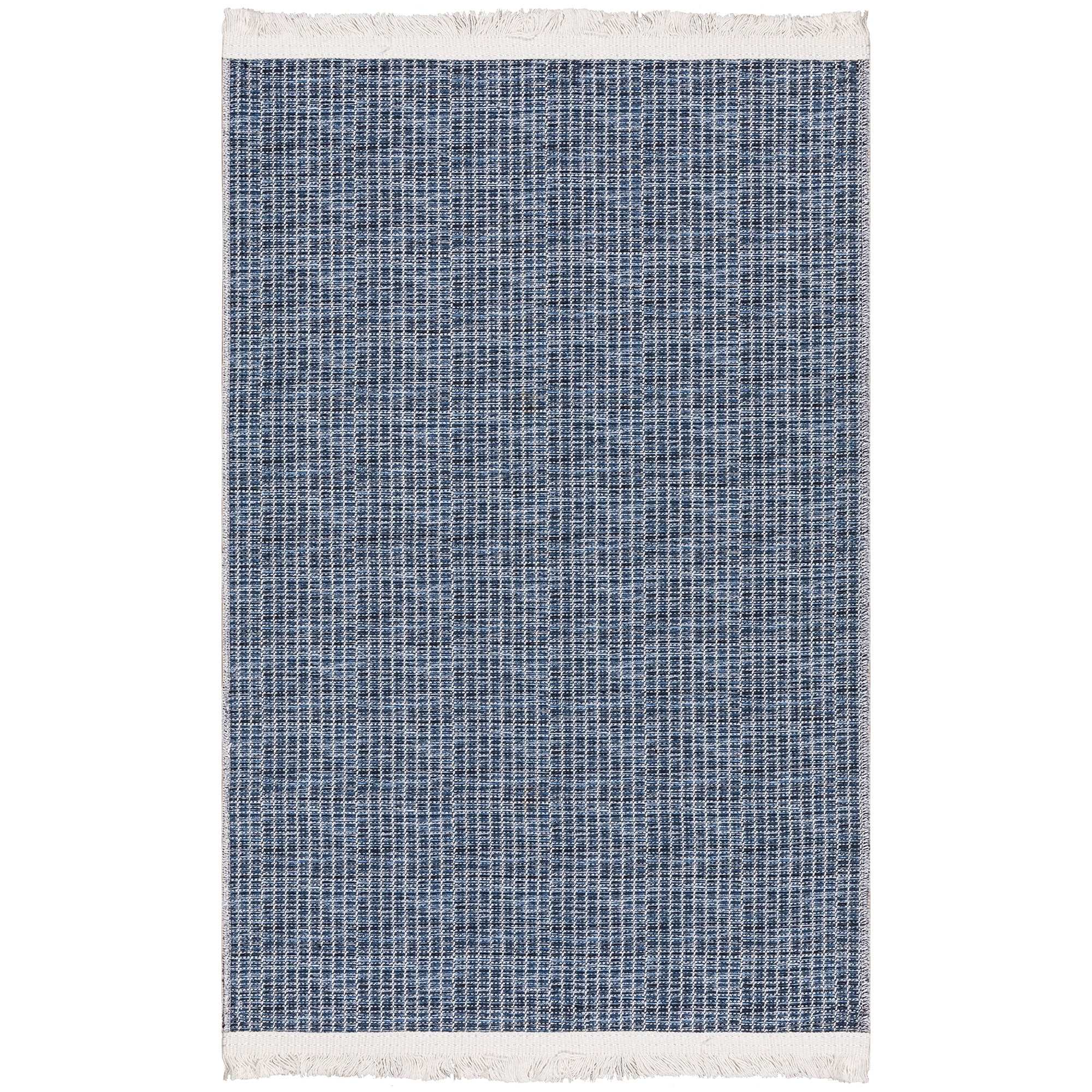 Ottomanson Machine Washable Cotton 2x3 Flatweave Area Rug for Entryway ...