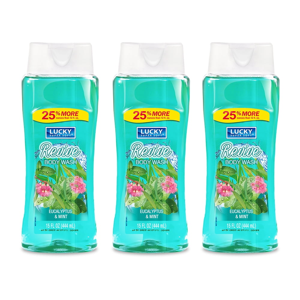 Lucky Super Soft Revive Body Wash. Cleanses, Refreshes and Moisturizes ...