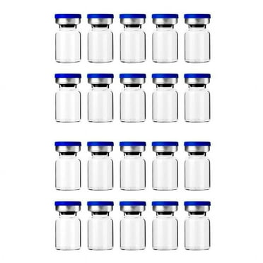 Sterile Empty Vials With Reuse Cap And 20 mm Self Healing Injection ...