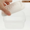 Sliced Cheese Container for Fridge Cheese Slice Holder with Lids ... Sliced Cheese Container for Fridge Cheese Slice Holder with Lids ...
