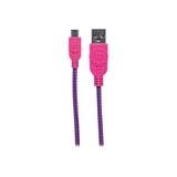 Manhattan Hi-Speed USB Micro-B Data + Charging Cable - Type-A Male to ...