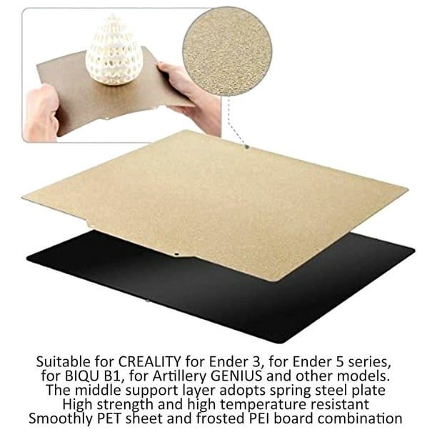 D Printer Build Plate,3D Printer Build Plate Spring Steel Bed Plate ...