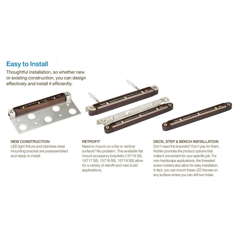 Kichler Led Stair Lights | Shelly Lighting