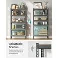 5-Tier Storage Shelves, Set of 2 Garage Storage, Boltless Assembly ...