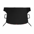 Car Snow Cover Magnetic, Thickened, Oversized Sunshade For Winter ...