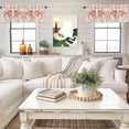 Valances for Windows Marine Huge Octopus Conch Coral Rod Pocket Short ...