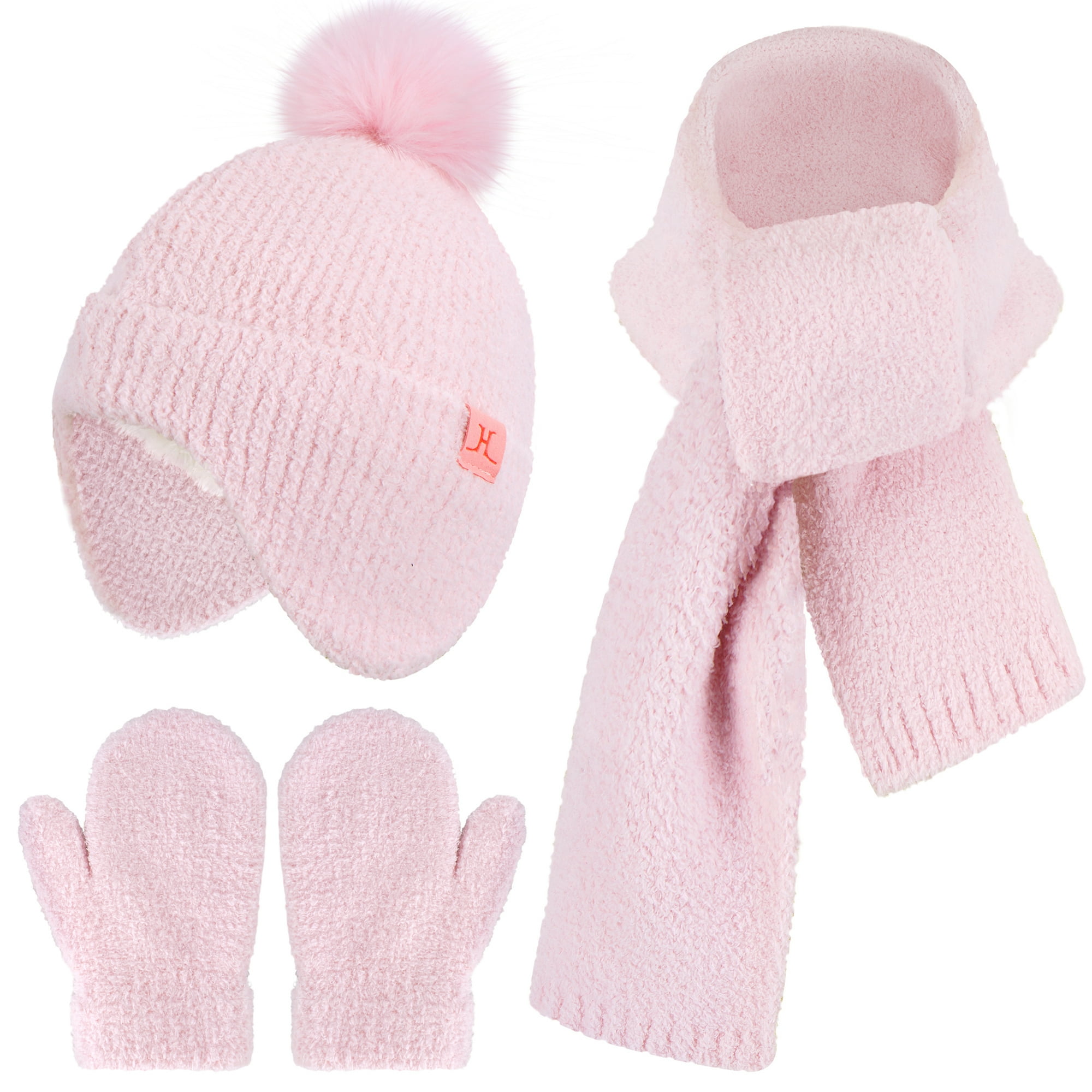 Click here for Fz Fantastic Zone Toddler Kids Winter Hats Mittens... prices
