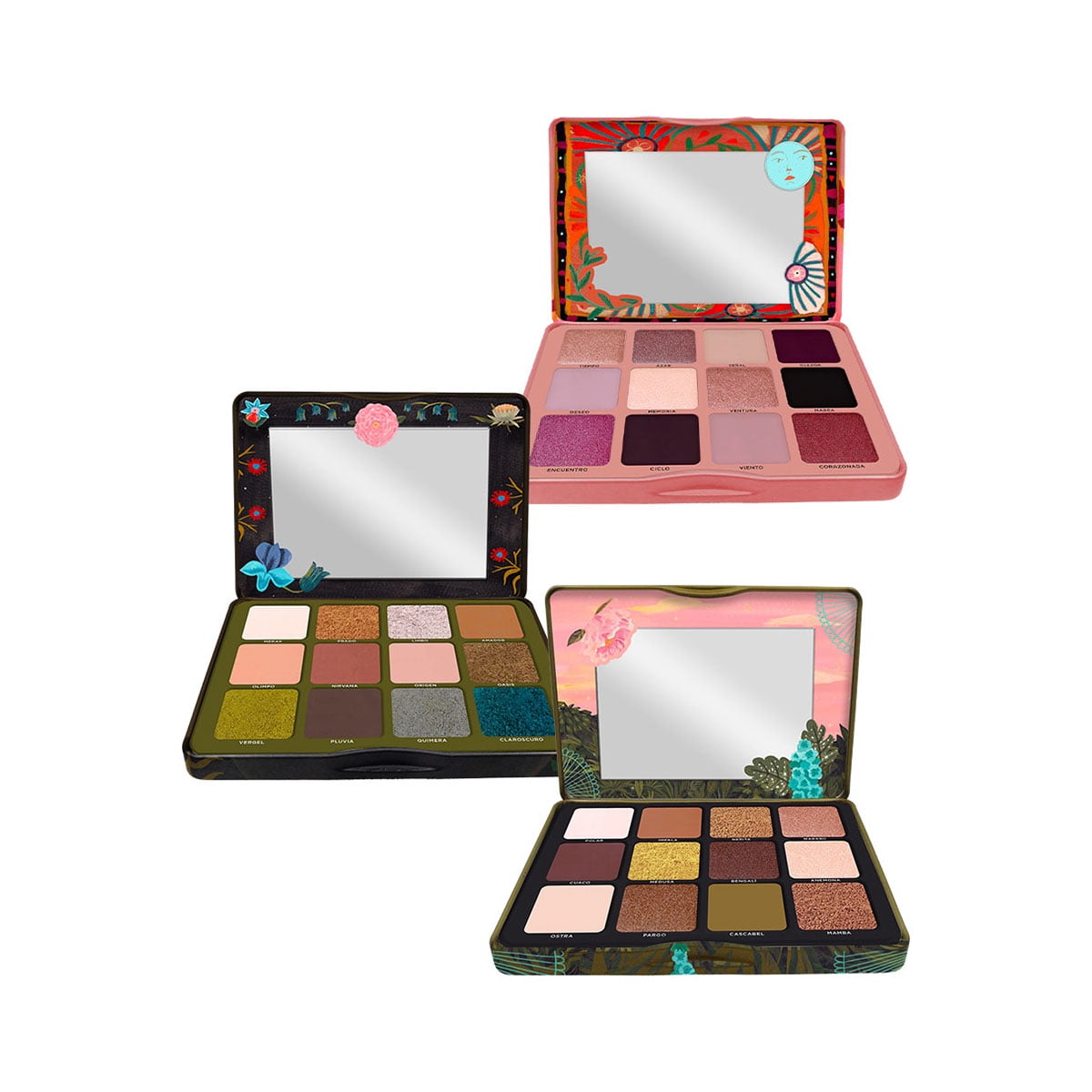 Yuya - Set de 3 Paletas de Sombras para ojos Edén, Fauna y Destino, 24g c/u | Walmart en línea