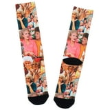 The Golden Girls Expressions Photo Collage Sublimated Crew Socks ...
