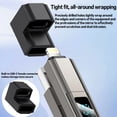 4 in 1 Smart Display Keychain Cable, Portable Charger Keychain, 65W ...