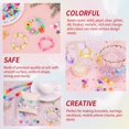 96-color Pony Bead Jewelry Making Kit for Bracelets, Necklaces ...