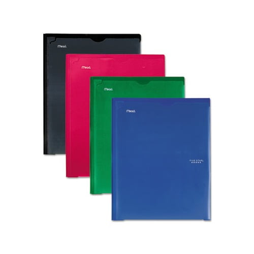 Customizable Pocket/Prong Plastic Folder 20 Sheets, 8 1/2 x 11 ...