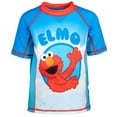 Sesame Street Elmo Grover Big Bird Toddler Boys Zip Up Sunsuit Rash ...
