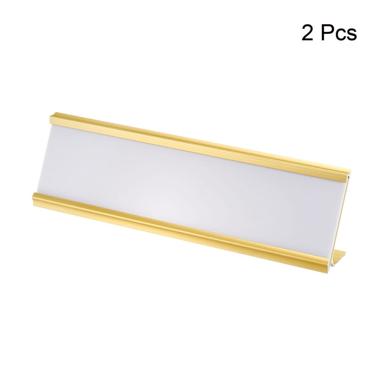 Blank Desk Name Plates