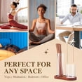 2 in 1 Incense Holder for Sticks with Glass Ash Catcher, Upside Down ...
