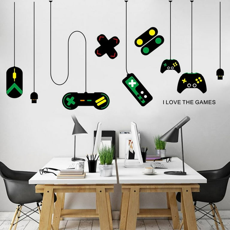 Game Room Vinyl Wall Decals