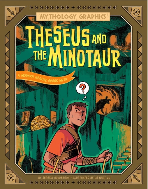 Mythology Graphics: Theseus and the Minotaur : A Modern Graphic Greek ...