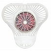 HOSPECO Health Gards Urinal Screen with Non-Para Block, White/Pink ...