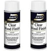 Deft 1 Gallon Clear Wood Finish Lacquer, Semi-Gloss, Transparent Coat ...