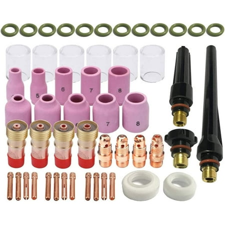 Tig Collets,Welder TIG Welding Torch Collet Body Nozzle Kit Assorted ...