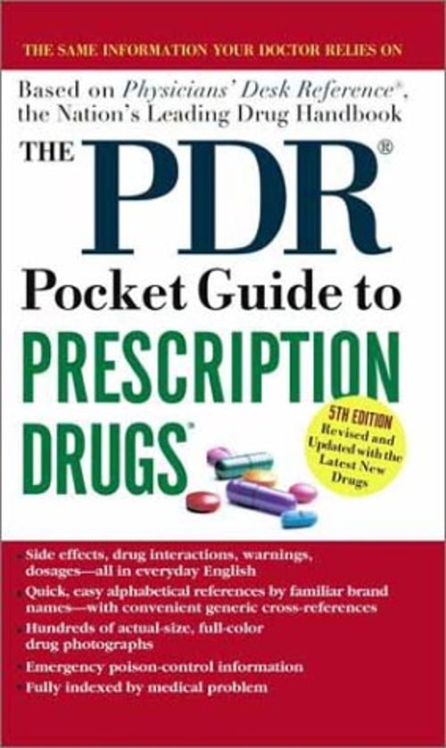 Pre-Owned The PDR Pocket Guide to Prescription Drugs (Mass Market ...