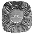 Anminy Satin Sheets Queen Silk Sheets Gray Bed Sheet Set Deep Pocket